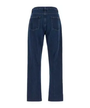 JIL SANDER Denim Treated Straight-leg Jeans - No