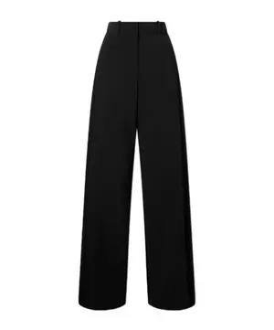 COURREGES High-waisted Dress Pants - Black