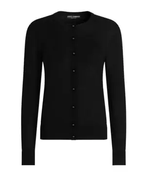 Dolce & Gabbana Cashmere Cardigan - Black