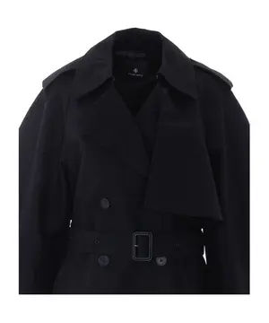 ANINE BING Pascale Double-breasted Trench Coat