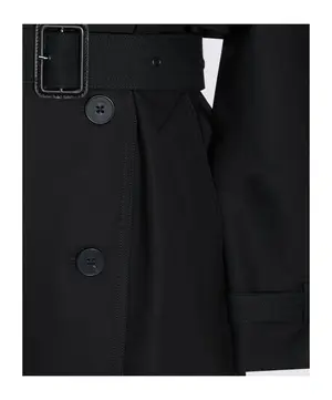 ANINE BING Pascale Double-breasted Trench Coat