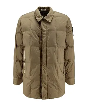 Stone Island Reps Ny Down Jacket - Green