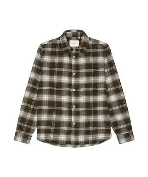 LES DEUX Plaid Shirt - Green