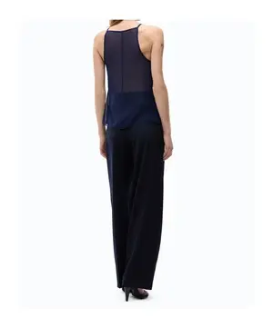 Pinko Feather-trim Sequin-embellished Top