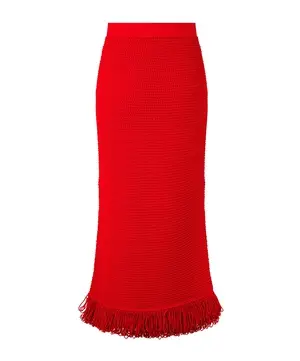 Bottega Veneta Simple Middle Skirt
