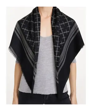 BY MALENE BIRGER Cornelis Monogram-pattern Scarf