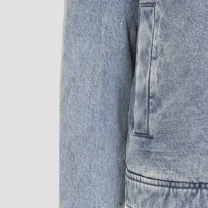 AMI Paris Zipped Denim Jacket