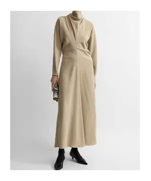 TOTEME Scarf-neck Long Sleeved Maxi Dress