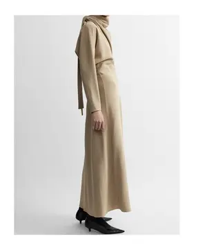 TOTEME Scarf-neck Long Sleeved Maxi Dress