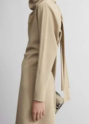 TOTEME Scarf-neck Long Sleeved Maxi Dress