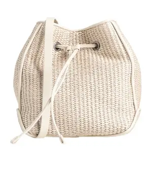 Brunello Cucinelli Two-tone Mini Bucket Bag