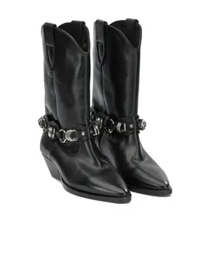 Isabel Marant Étoile Duerto Chain Cowboy Boots