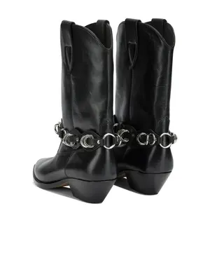 Isabel Marant Étoile Duerto Chain Cowboy Boots