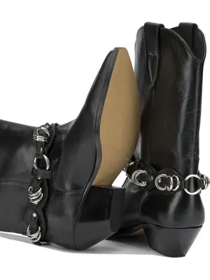 Isabel Marant Étoile Duerto Chain Cowboy Boots