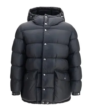 Moncler Orelith Short Hooded Down Jacket - Black