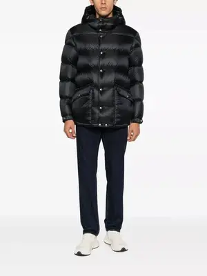 Moncler Orelith Short Hooded Down Jacket