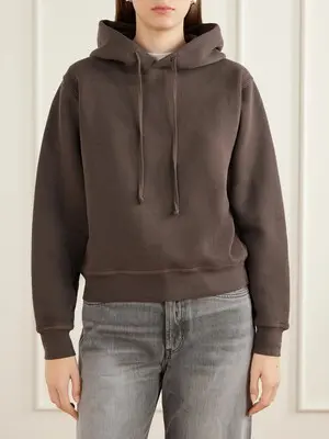 B Sides Cotton-jersey Hoodie