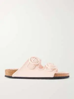 BIRKENSTOCK Repetto Arizona Buckle-detail Leather Sandals - Pink