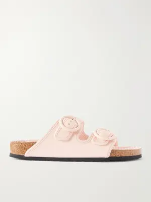 BIRKENSTOCK Repetto Arizona Buckle-detail Leather Sandals - Pink