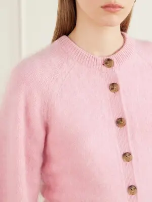 Guest In Residence Grizzly Cashmere Cardigan - Pink