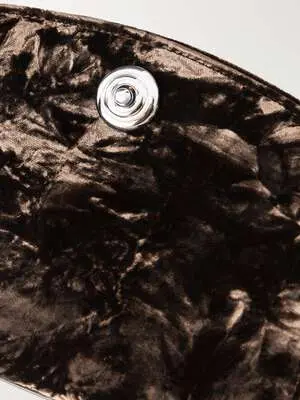 LIFFNER Pushlock Velvet Clutch