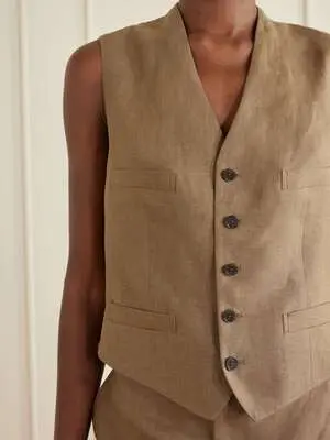 Ralph Lauren Jaiden Linen Vest