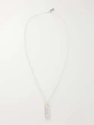 LEMAIRE Harmonica Necklace - Silver