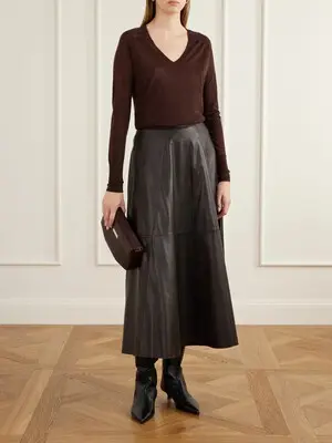 JOSEPH Cetus Cashair Cashmere Sweater - Brown