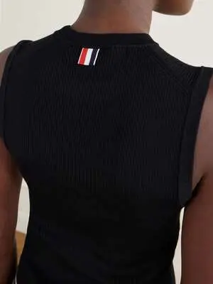 Thom Browne Ribbed Merino Wool Tank
