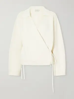 DEIJI STUDIOS Wrap Organic Cotton Cardigan