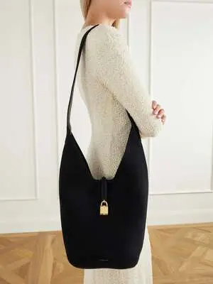 DEMELLIER The Sienna Suede Shoulder Bag