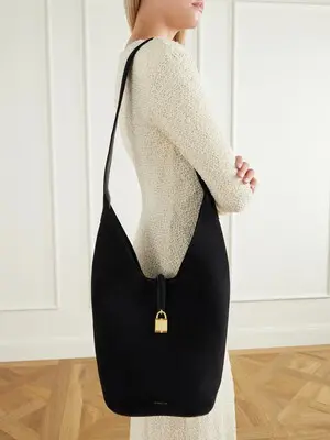 DEMELLIER The Sienna Crossbody Suede Shoulder Bag