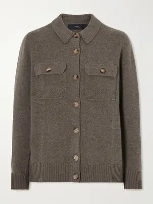 Arch4 Sackville Cashmere Cardigan - Brown