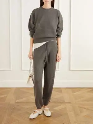 Arch4 Elsa Ribbed Cashmere Sweater And Pants Set