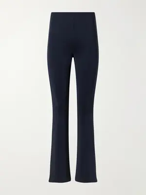 THE PARK Sarah Pyratex® Recycled Stretch-jersey Slim-fit Pants - Blue
