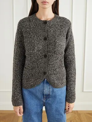 Arch4 Tulip Tweed Cashmere Cardigan