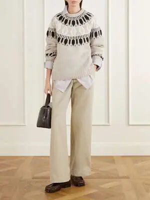 Arch4 Jackson Fair Isle Cashmere Sweater
