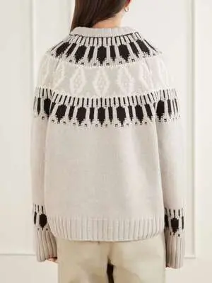Arch4 Jackson Fair Isle Cashmere Sweater