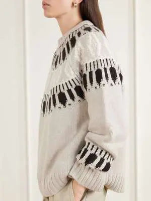 Arch4 Jackson Fair Isle Cashmere Sweater