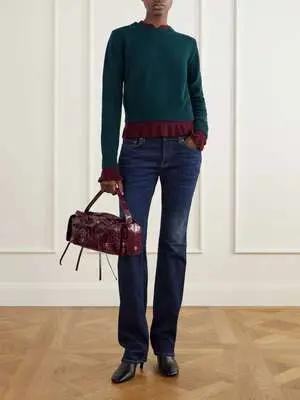 Acne Studios 2013 Distressed High-rise Skinny Jeans