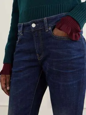 Acne Studios 2013 Distressed High-rise Skinny Jeans