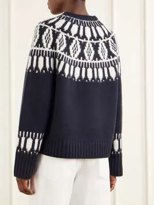 Arch4 Jackson Fair Isle Cashmere Sweater
