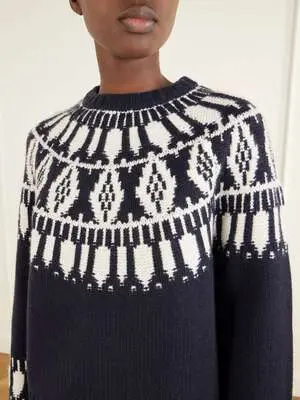 Arch4 Jackson Fair Isle Cashmere Sweater