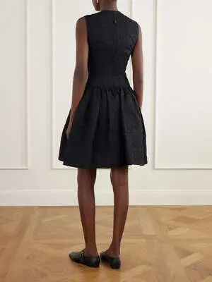 Cecilie Bahnsen Flodie Matelassé Knee-length Dress