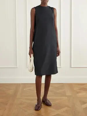 Cecilie Bahnsen Feero Faille Midi Dress