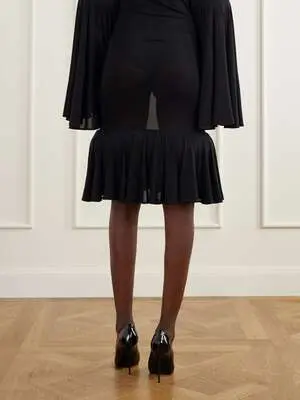 JEAN PAUL GAULTIER Sculptural Gathered Knee-length Skirt