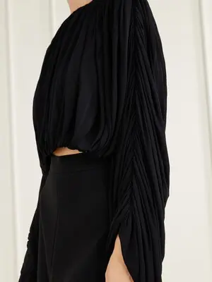 HEIRLOME Micka Jersey Draped Blouse