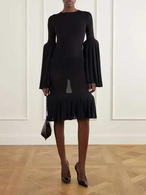 JEAN PAUL GAULTIER Gathered Jersey Blouse