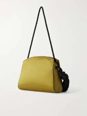 LIFFNER Tassel Satin Shoulder Bag