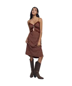 Astr The Label Carin Maxi Dress - Wine